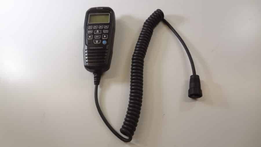 Icom HM-195B VHF COMMAND MIC IV f/ IC-M400BB IC-M24G/23G IC-M506 IC ...