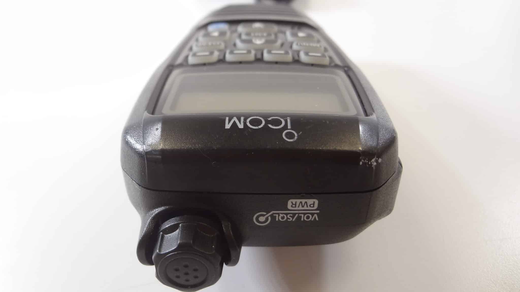 Icom HM-195B VHF COMMAND MIC IV f/ IC-M400BB IC-M24G/23G IC-M506 IC ...