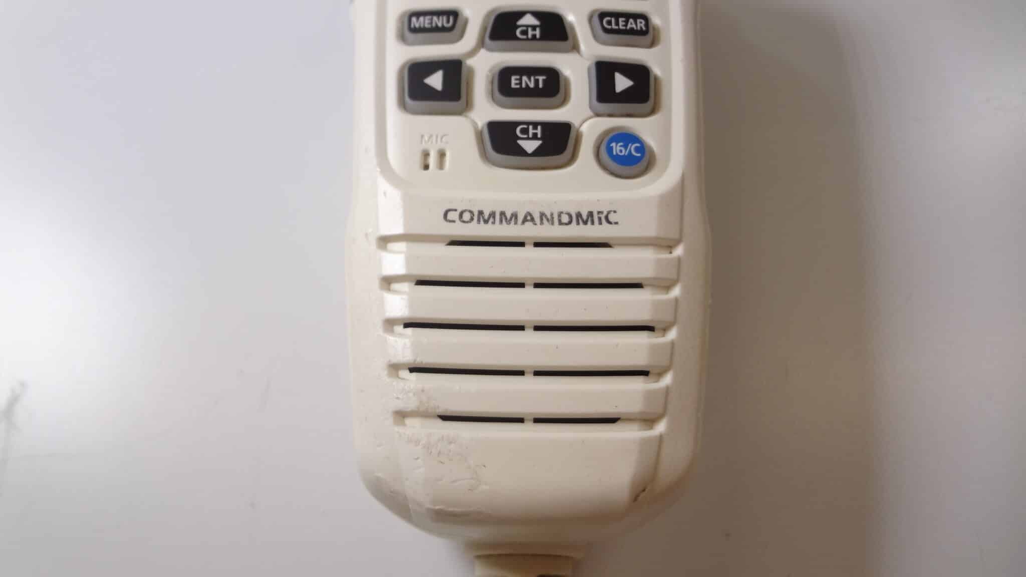 Icom HM-195SW VHF COMMAND MIC IV f/ IC-M400BB IC-M24G/23G IC-M506 IC ...