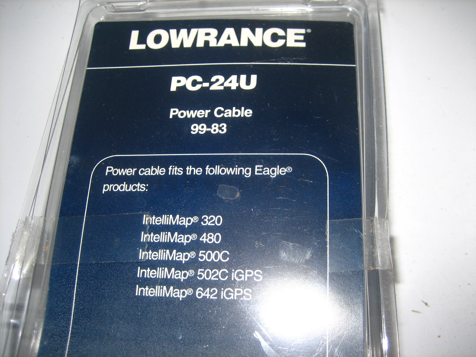 Lowrance Eagle PC-24U Power Cable - *NEW* for Elite and Intellimap ...