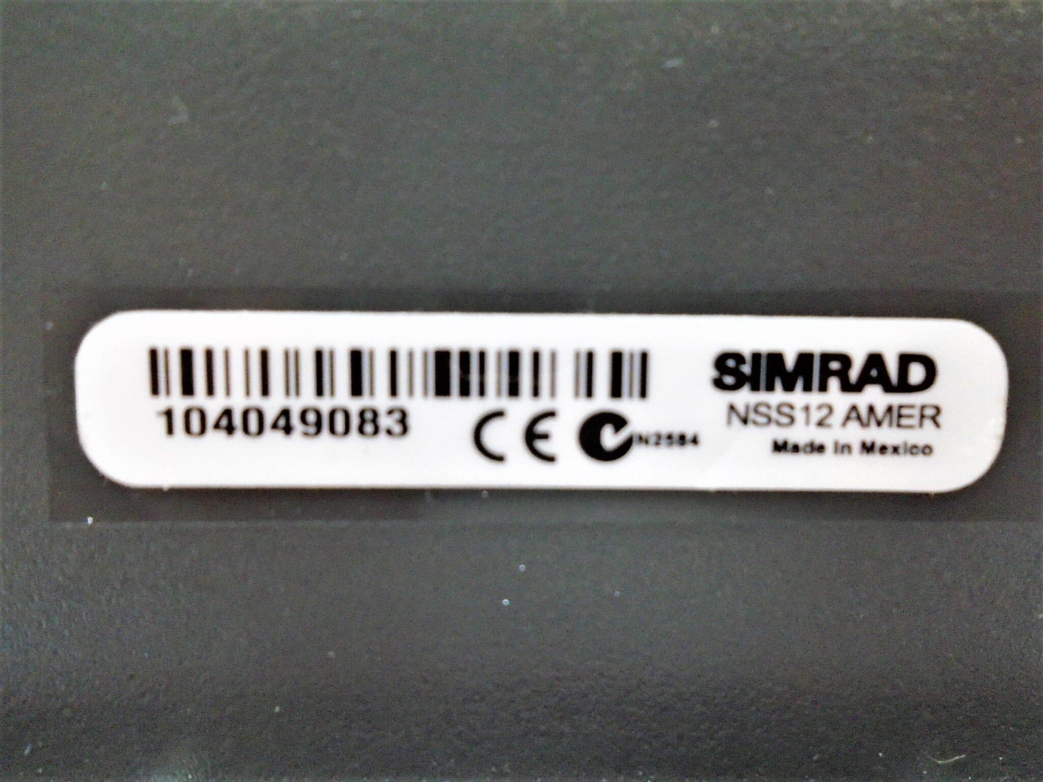 Simrad NSS12 Display AMER W/Power Cable - Great Condition (90 Day Warr ...
