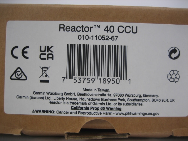 Garmin Reactor 40 Autopilot CCU- New Open Box 010-11052-67 Free ...