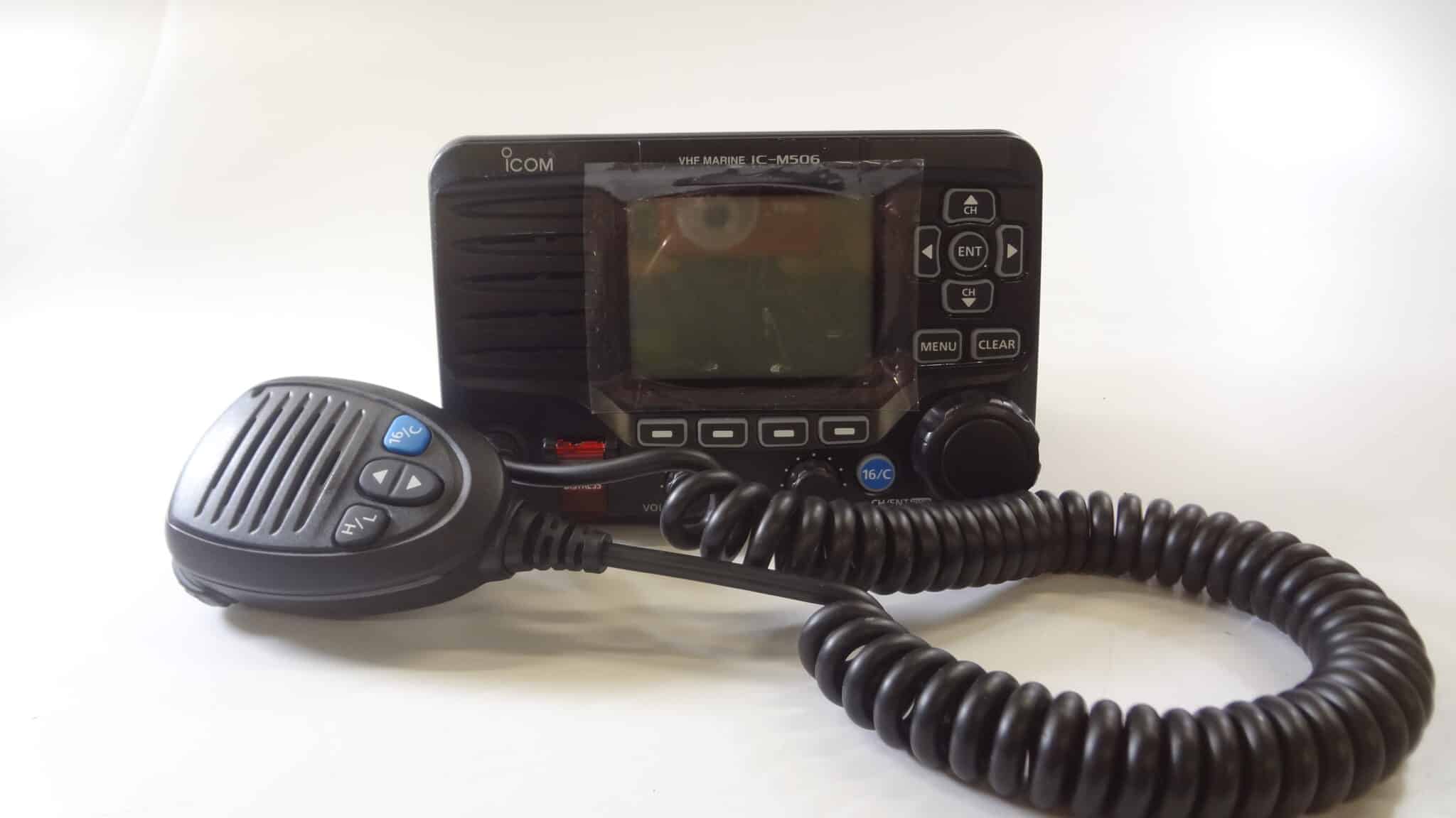 Icom IC-M506 Submersible Marine VHF Radio Transceiver Unit Non N2K/AIS ...