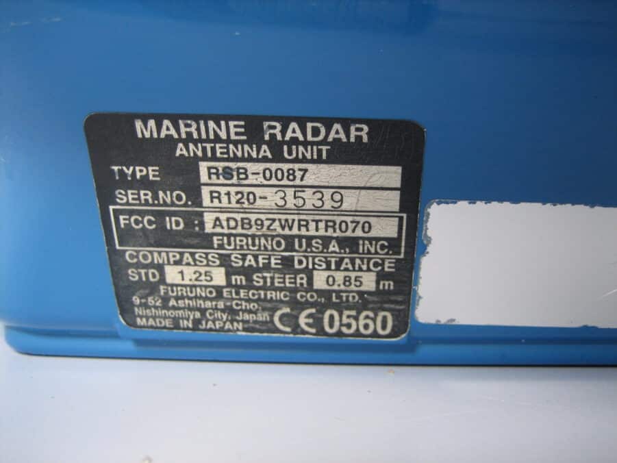 FURUNO - RSB-0087 - DUMMY RADAR DOME BASE - 18" 2.2KW Radome - For 1712 ...