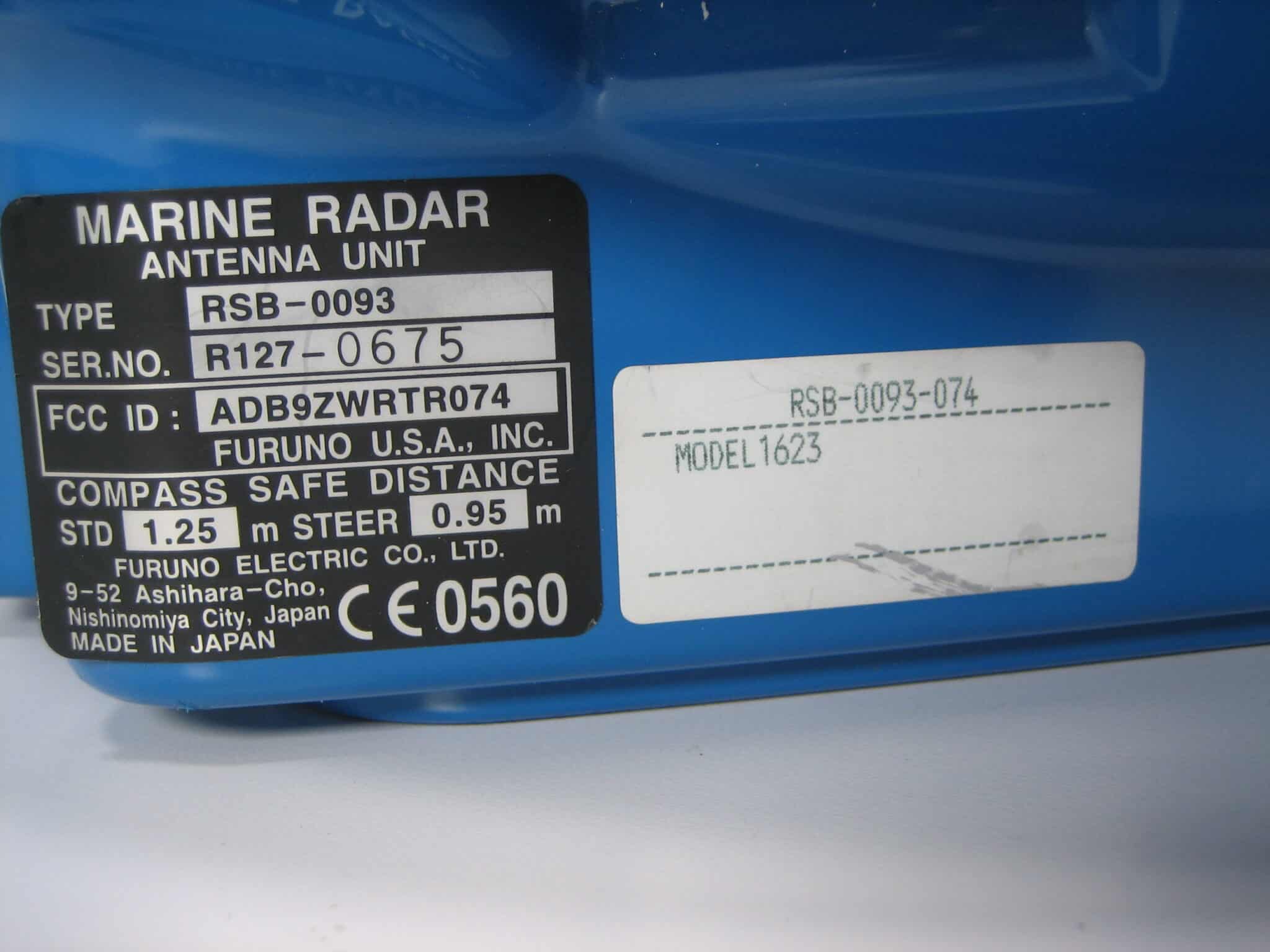 FURUNO - RSB-0093 - DUMMY RADAR DOME BASE - 15" 2.2KW Radome - For 1623 ...