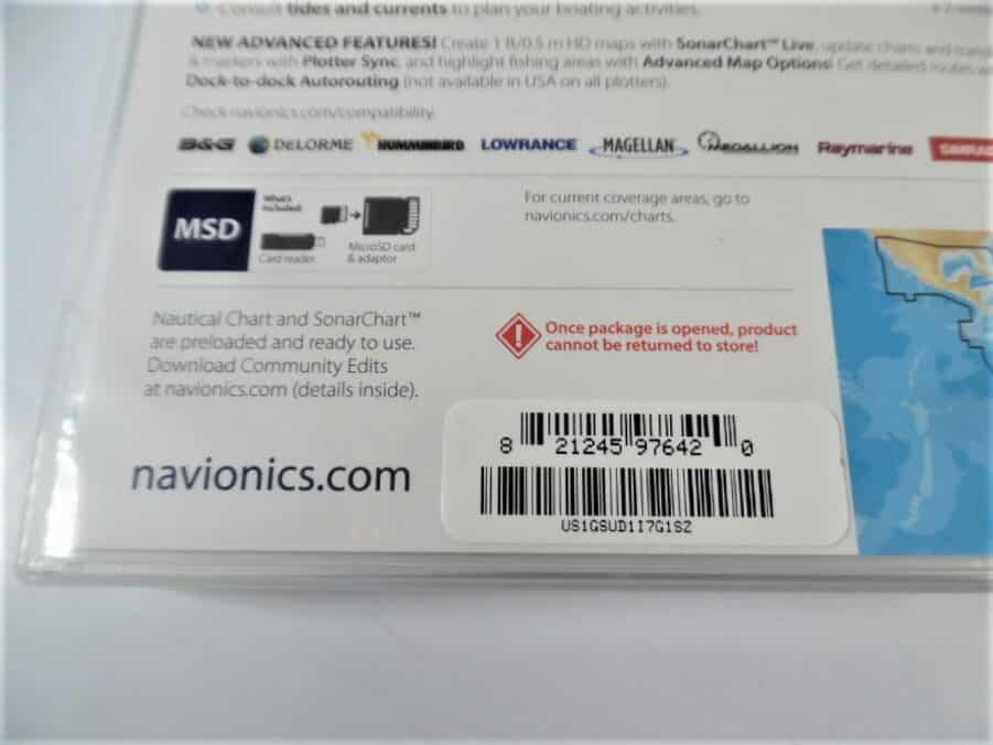 Navionics+ MicroSD Chart Card - Caribbean & South America - MSD/NAV+3XG ...