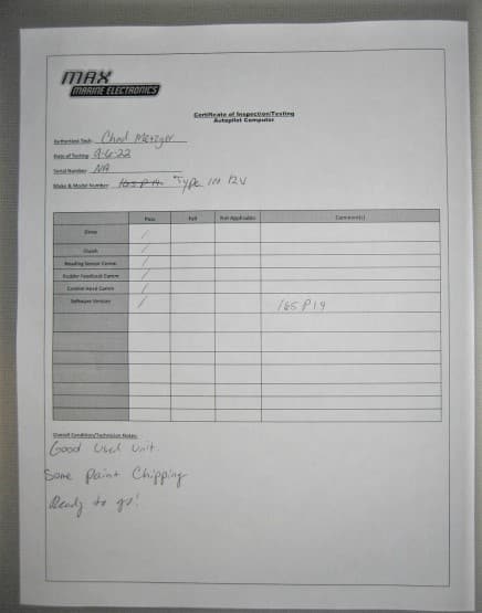 Raymarine/Raytheon/Autohelm/ TYPE 100 - AUTOPILOT COURSE COMPUTER ...