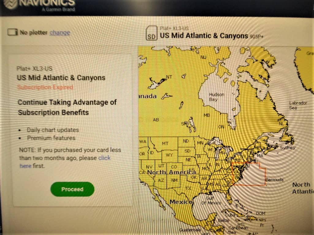 Navionics - Platinum Plus - MSD Chart Card US Mid Atlantic & Canyons ...