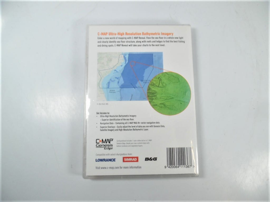 C-Map Reveal M-NA-Y642.46 - MS SD Card Norfolk - Jacksonville f/ Simrad ...