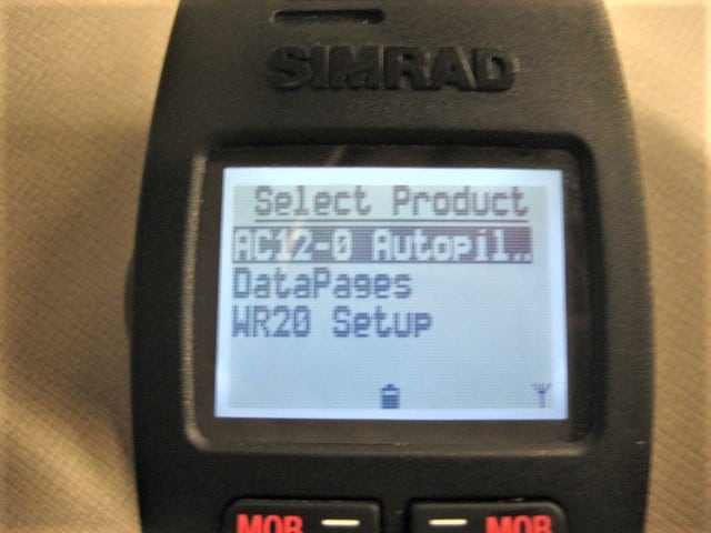 Simrad WR20 - Remote Commander - Wireless Bluetooth Remote-New Battery ...