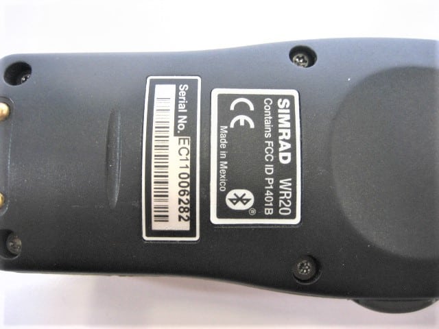 Simrad WR20 - Remote Commander - Wireless Bluetooth Remote-New Battery ...