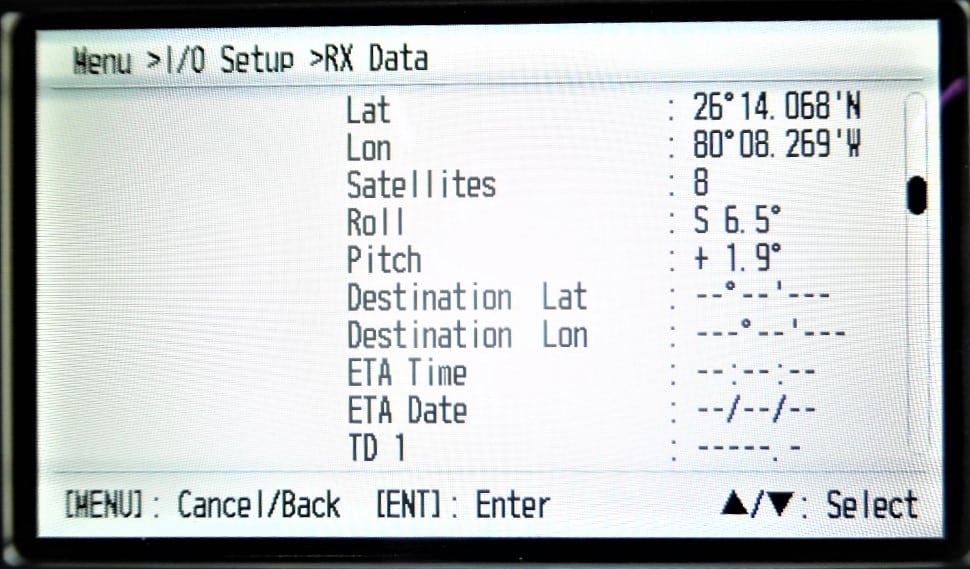 Furuno RD-33 Navigational Data Organizer - Color N2K Data Display ...