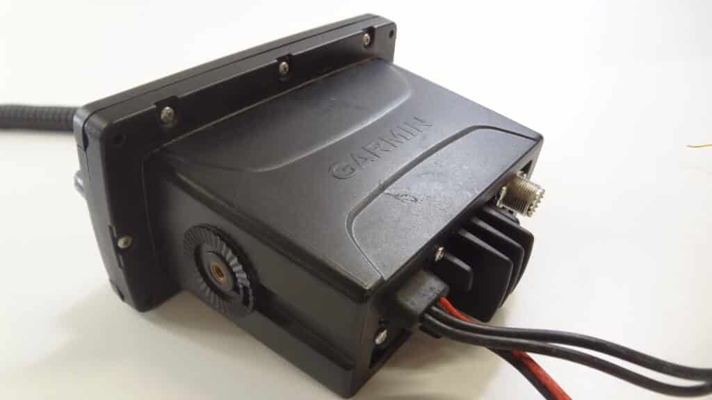 Garmin VHF 100 Submersible Radio Transceiver Unit with Rebuilt Hand Mic ...