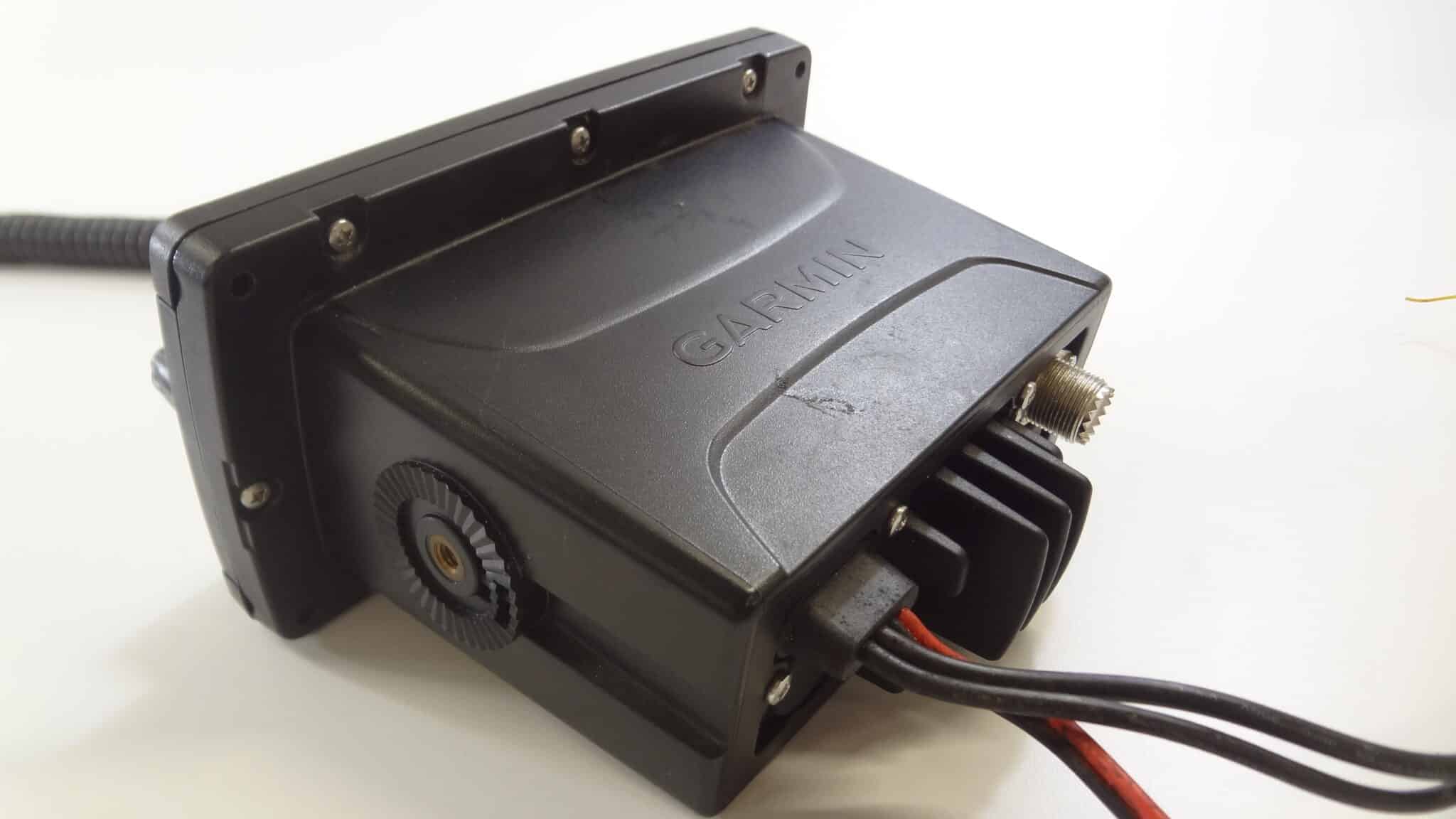 Garmin VHF 100 Submersible Radio Transceiver Unit with Rebuilt Hand Mic ...