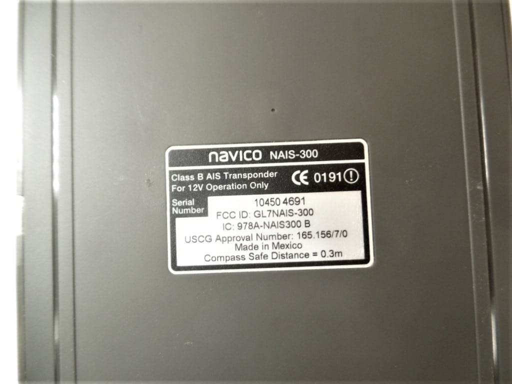 Simrad NAIS-300 Black Box Class B AIS Transceiver w/ Accessories ...