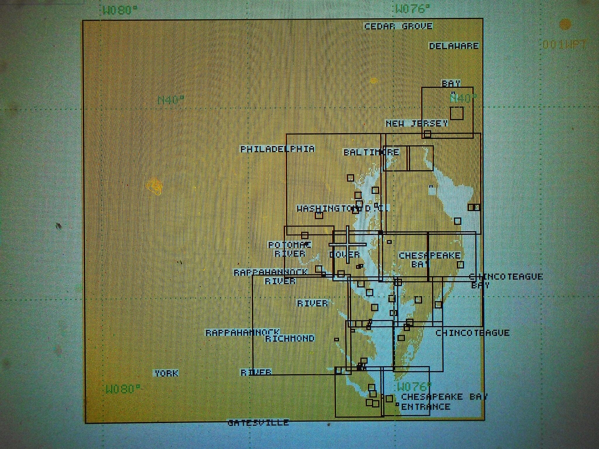 Navionics Classic NavChart Card Chesapeake Bay US634XL DEC 2004 - Max ...