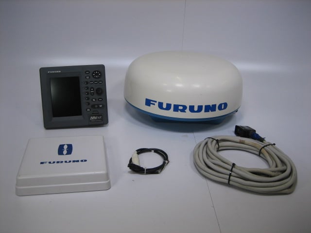 Furuno 1723C VX1 2.2kW 18" Radar Dome System Complete w/ Cables *TESTED ...