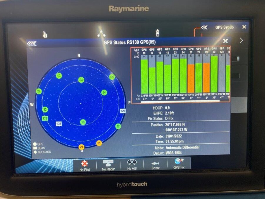 Raymarine Raystar130 GPS Antenna ~E32153~ 90 Day Warr! - Max Marine Electronics