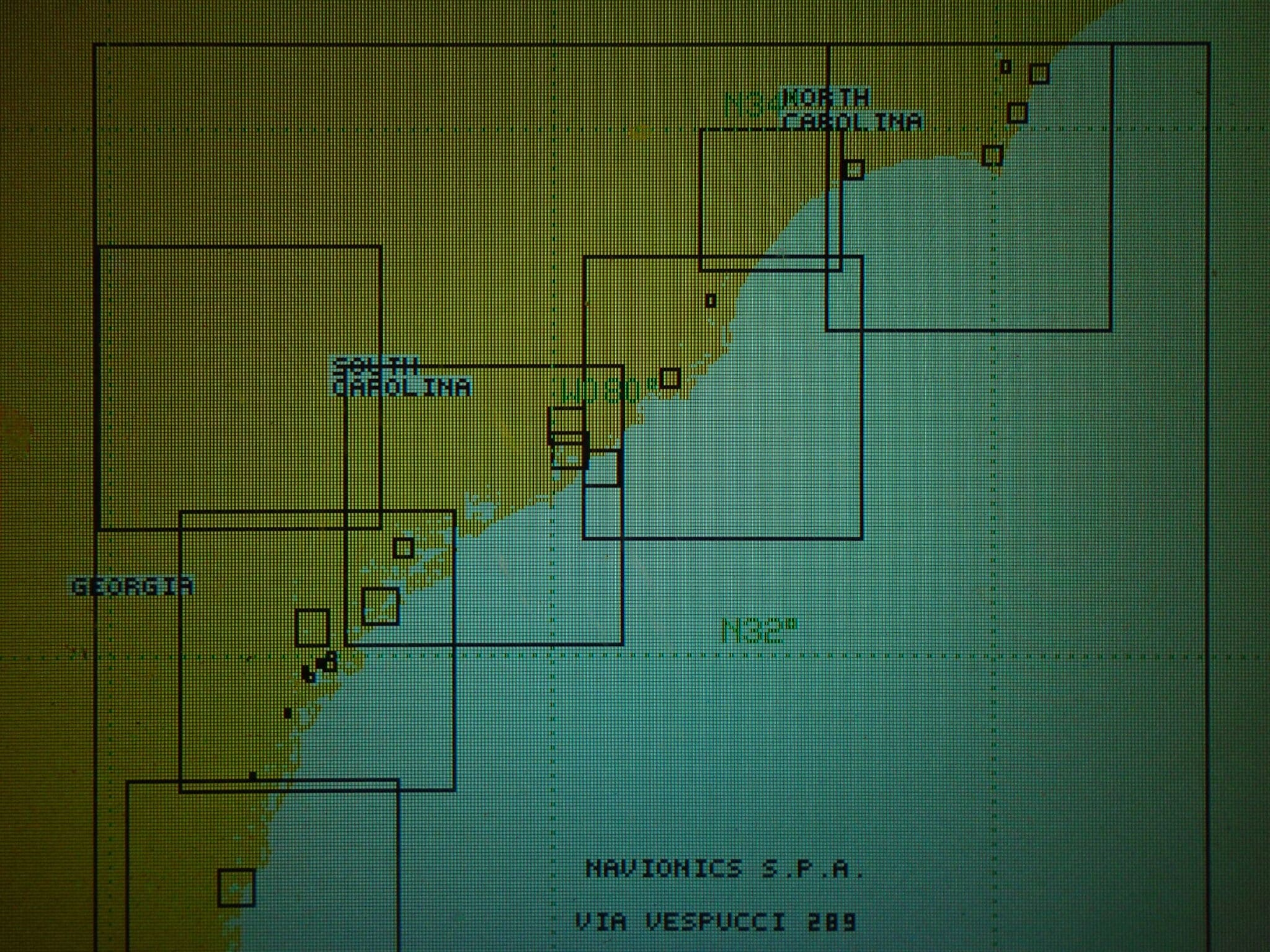 Navionics Classic NavChart Card S Carolina & Georgia - NC/US839L Tested ...