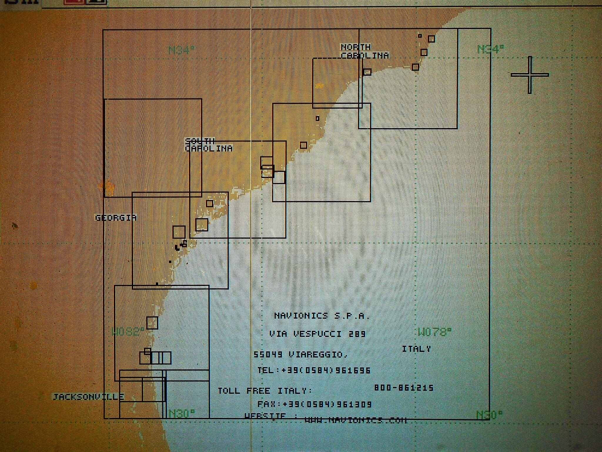 Navionics Classic NavChart Card S Carolina & Georgia - NC/US839L Tested ...
