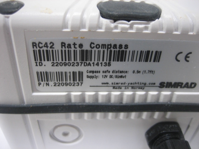 Simrad-RC42-Rate Compass/N2K-Simnet Heading Sensor/90Day Warranty ...