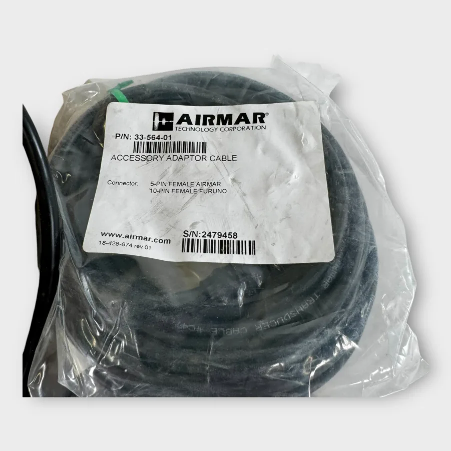 Furuno Airmar B60-20-10F 20degree 50/200KHz Bronze Thru-Hull Transducer ...