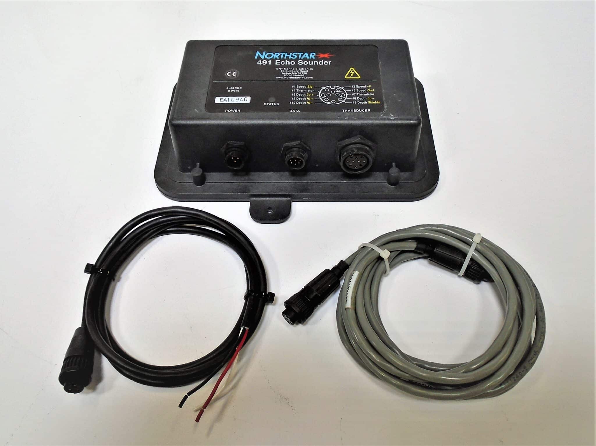 Northstar 491 Sounder Module W/Cables Tested Good -90 Day Warranty ...