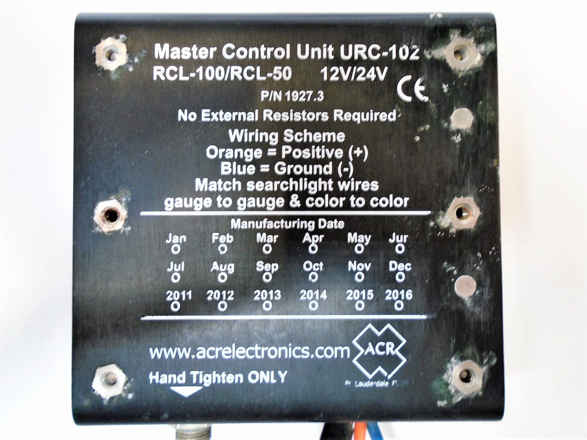 ACR RCL-100D 12V Search Light Remote Control Complete (TESTED GOOD ...