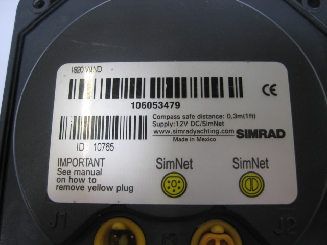 Simrad IS20 Wind Display, Simnet/Tested Good- 90 Day Warranty! - Max ...
