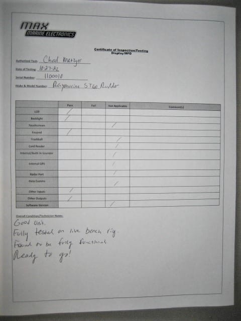 Raymarine ST60 Rudder Instrument Display - Great Condition A22008 - Max ...