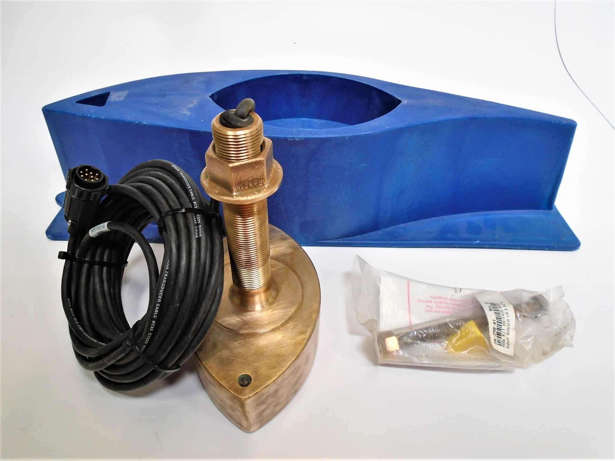 Airmar Northstar B258-10N 1000w 1kw Thru-Hull Bronze Transducer w ...