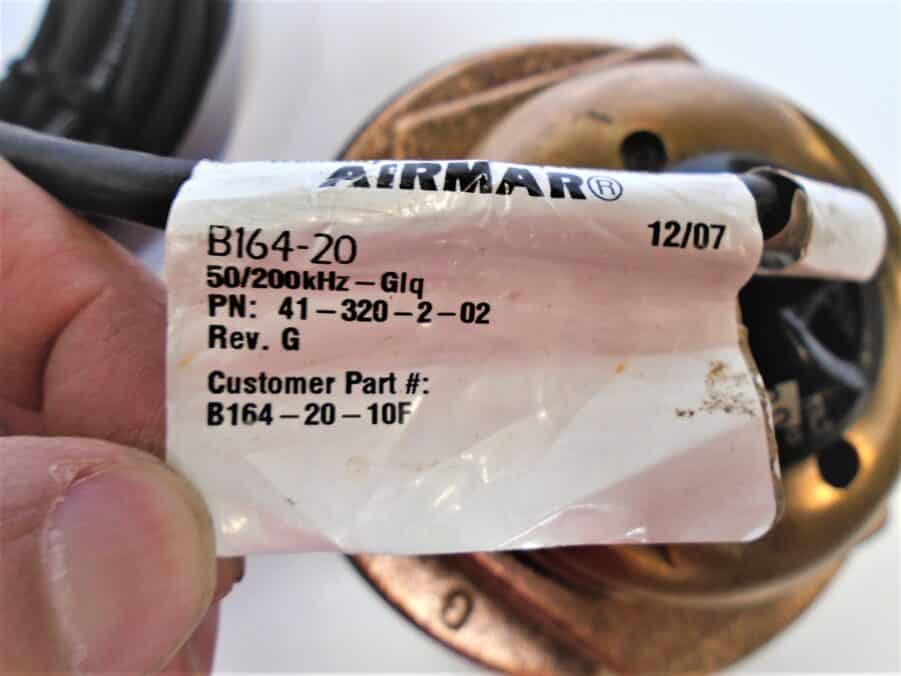 Airmar Furuno 1kw B164-20-10F 20 Degree Tilted Element Transducer - Max ...