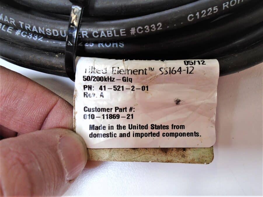 Airmar Garmin 1kw 50/200kHz 12 Degree SS164-12 Tilted Element ...