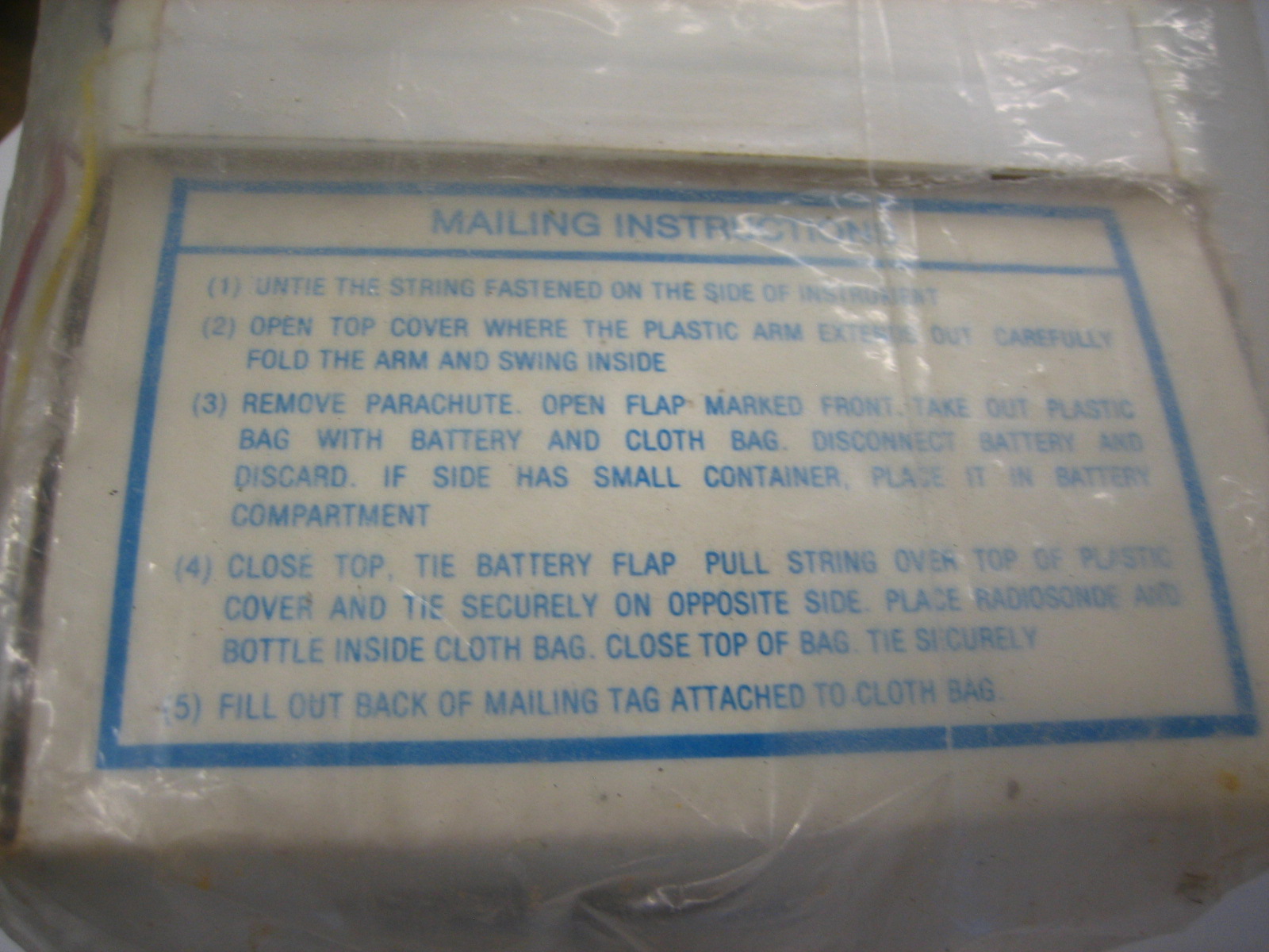 Viz Radiosonde Weather Device & Vintage Military Weather Balloon - *NEW ...