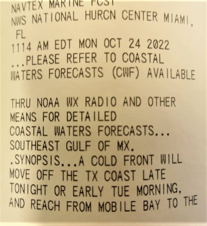 Furuno NX-700P Navtex Receiver With Printer - Complete W/ Cables ...