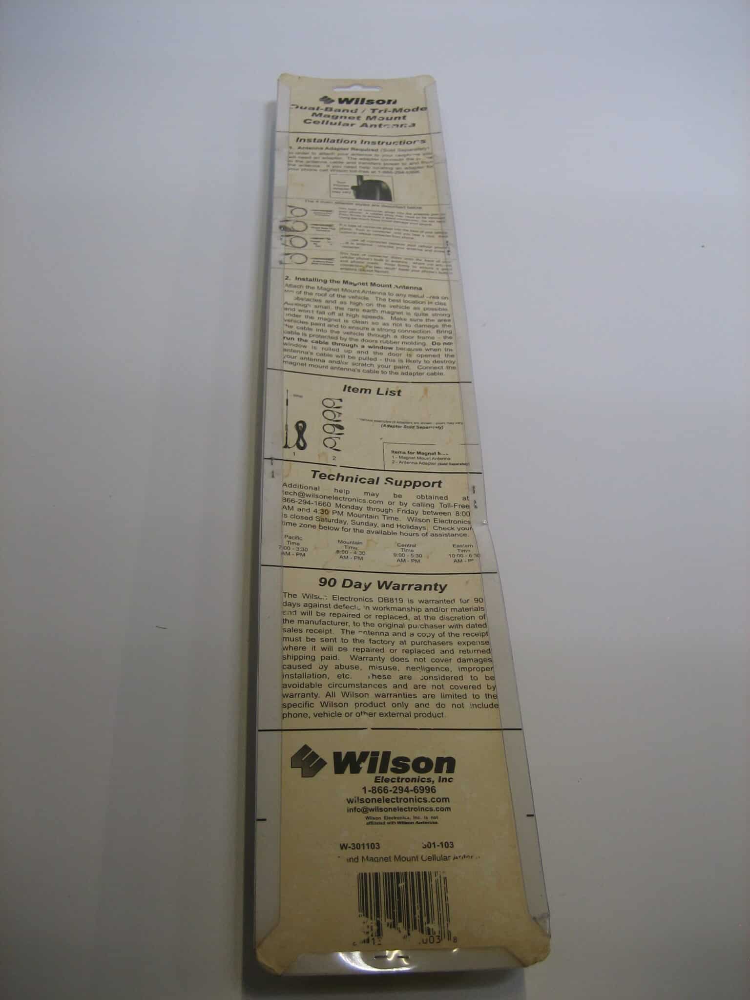 Wilson Cellular 301103 Dual Band Tri-Mode Magnetic Mount Cellular ...