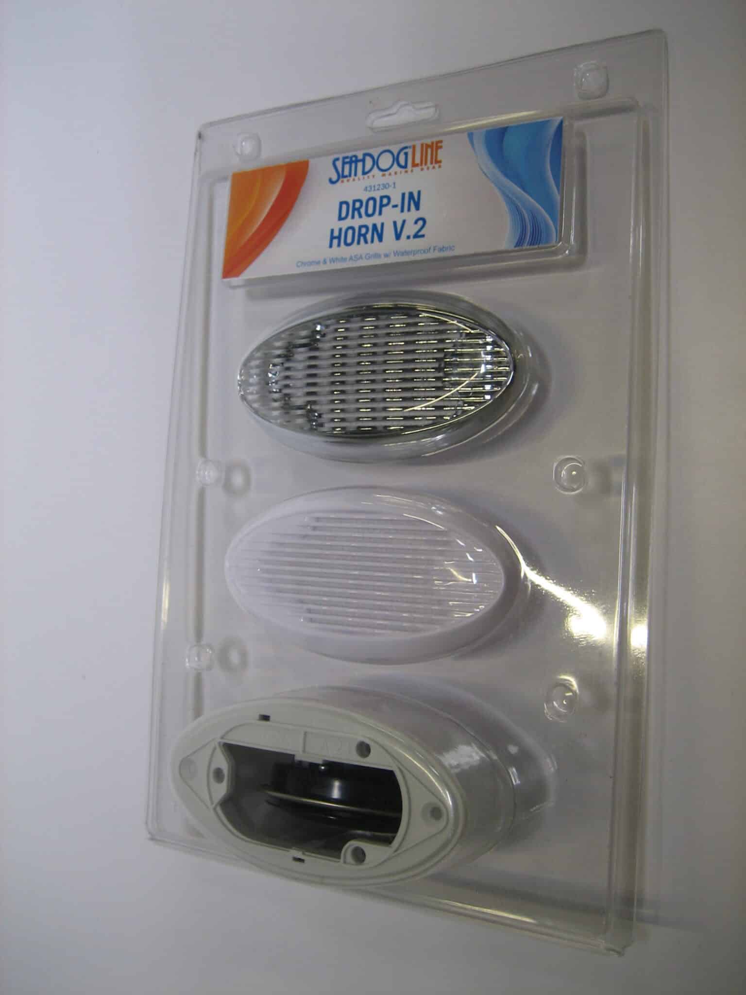 SeaDog Line 431320-1 Drop-In Horn, V.2 w/ Grills **NEW** - Max Marine ...