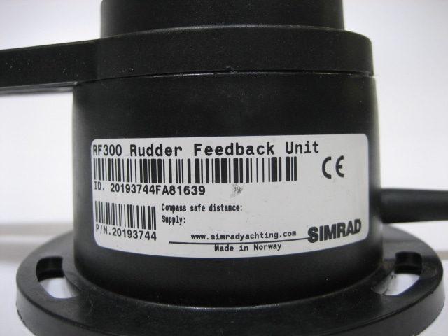 Simrad RF300 Rudder Feedback Unit w/2ft of Cable- working - Max Marine ...