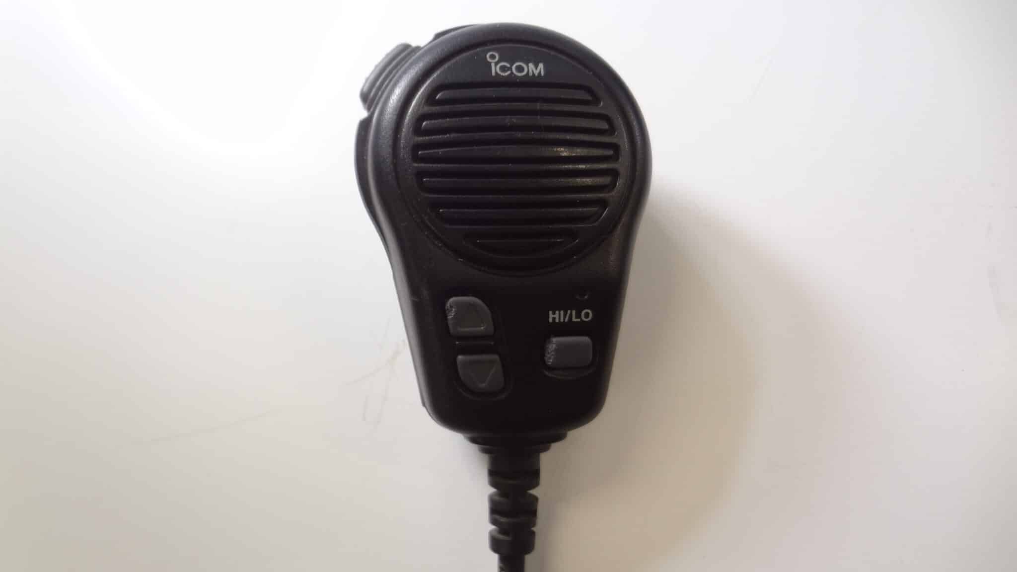 Icom IC-M502 Marine Two-Way VHF Radio Transceiver Unit W/Icom HM-126B ...