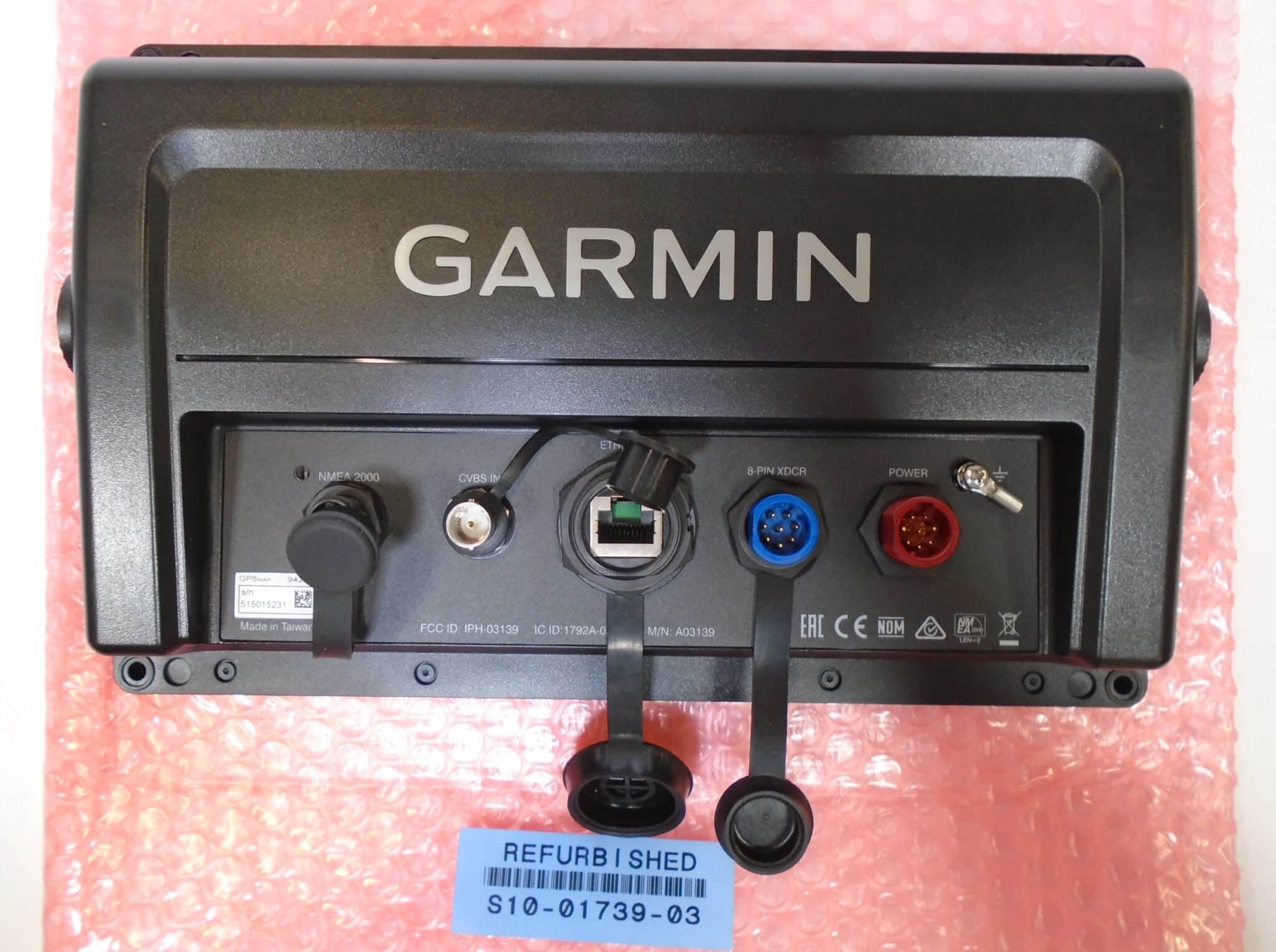 Garmin GPSMap 942XS (FACTORY REFURBISHED) W/ Power cable - Max Marine ...