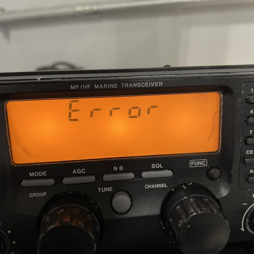 Icom IC-M710 HF Marine SSB Radios and Transceiver w/ AT130 HM-120 ...