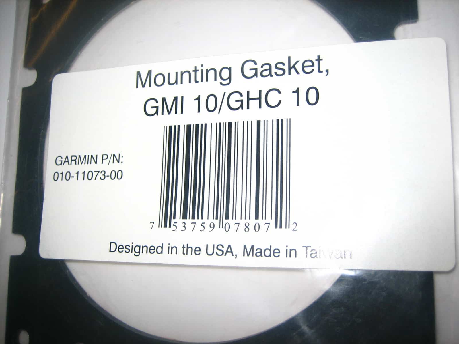 Garmin GMI10 GHC10 Rubber Flush Mounting Gasket - *NEW* - 010-11073-00 ...