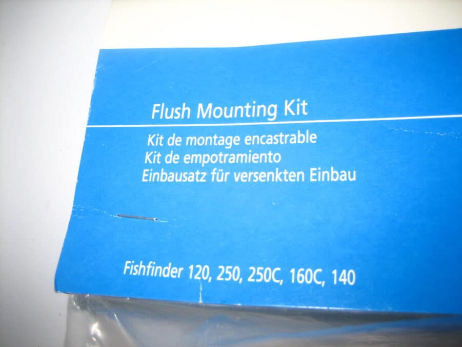Garmin Flush Mount Kit for Fishfinder 120 140 160c 250 250c - 010-10447 ...
