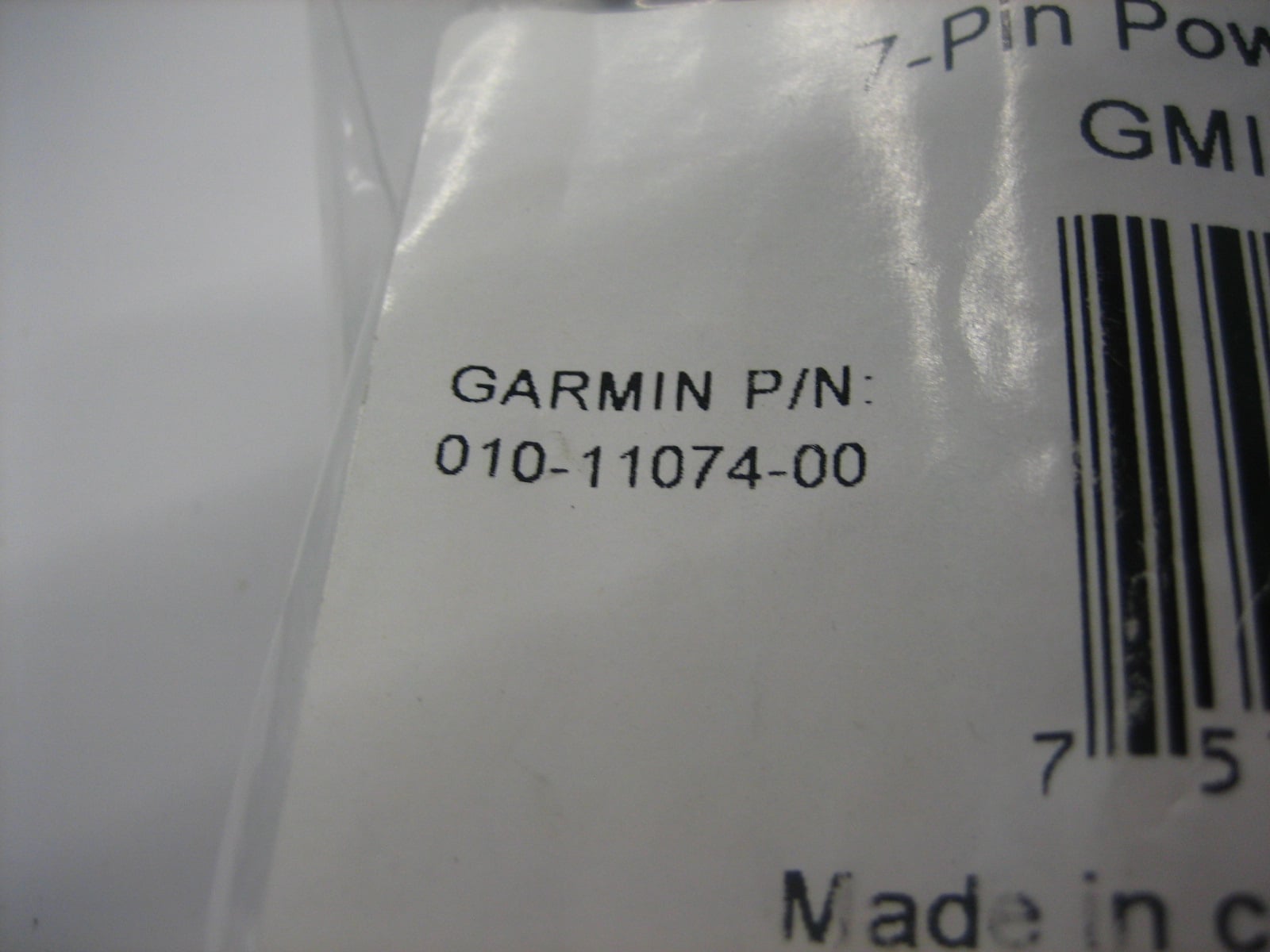 Garmin 7-Pin Power Data Cable for GHC GMI 10 - 010-11074-00 - NEW - Max ...