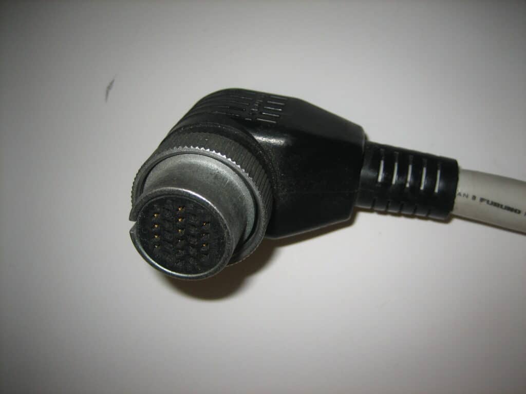 Furuno Analog Radar Adapter Cable - Round 24 Pin to Rectangle Blue ...