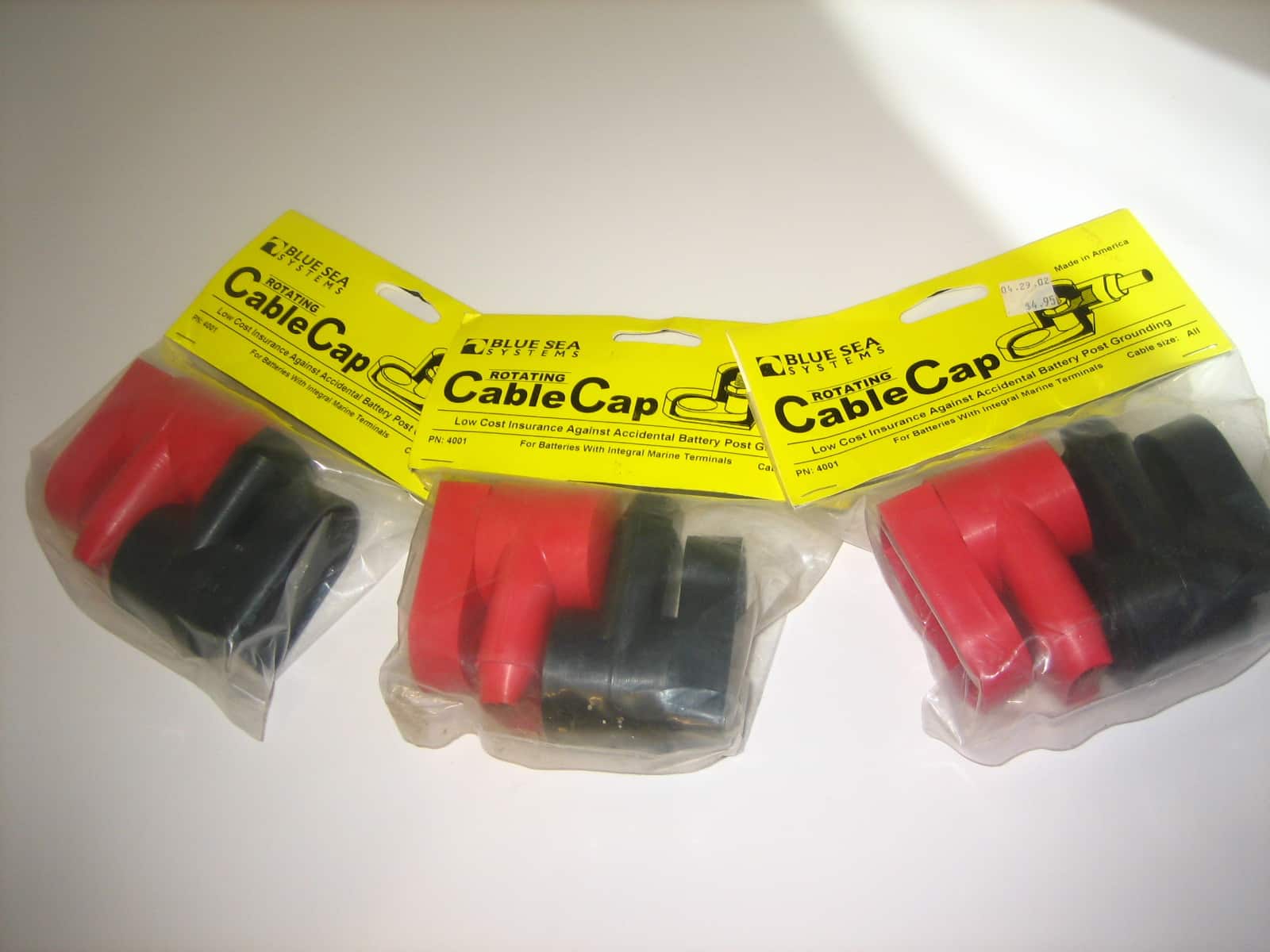 Blue Sea Systems Rotating Battery Cable Post Cap - 4001 - *LOT OF 3 ...