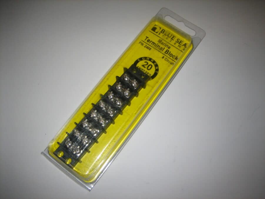 Blue Sea Systems 2408 - 8 Circuit Marine Terminal Wire Block - *NEW ...