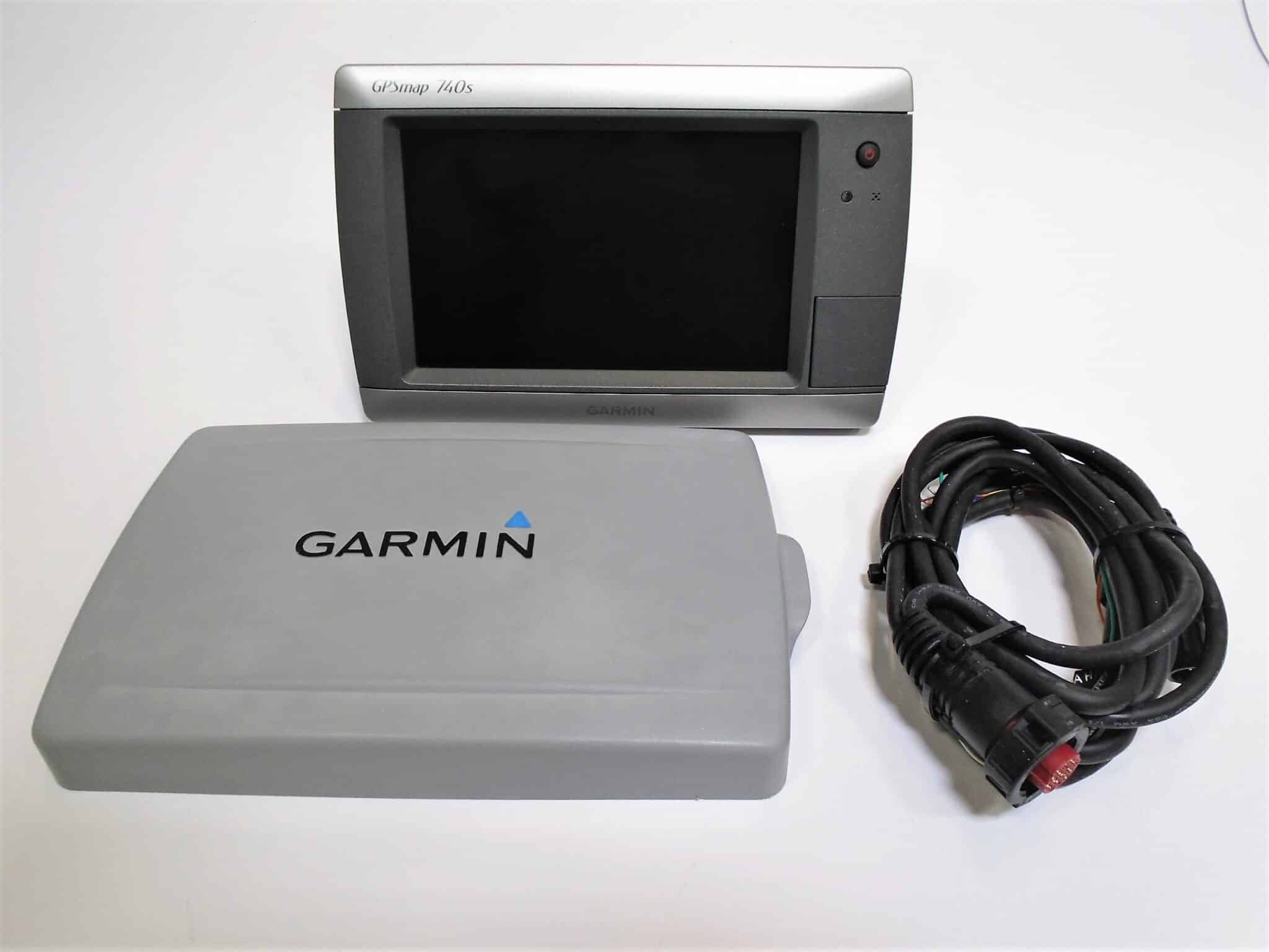 GARMIN GPSMAP 740s - 7" Touchscreen Chartplotter Depth Sounder Display ...