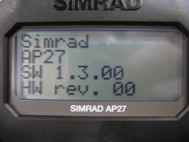 Simrad AP27 Handheld Autopilot Control Head-22088090-90 Day Warranty ...