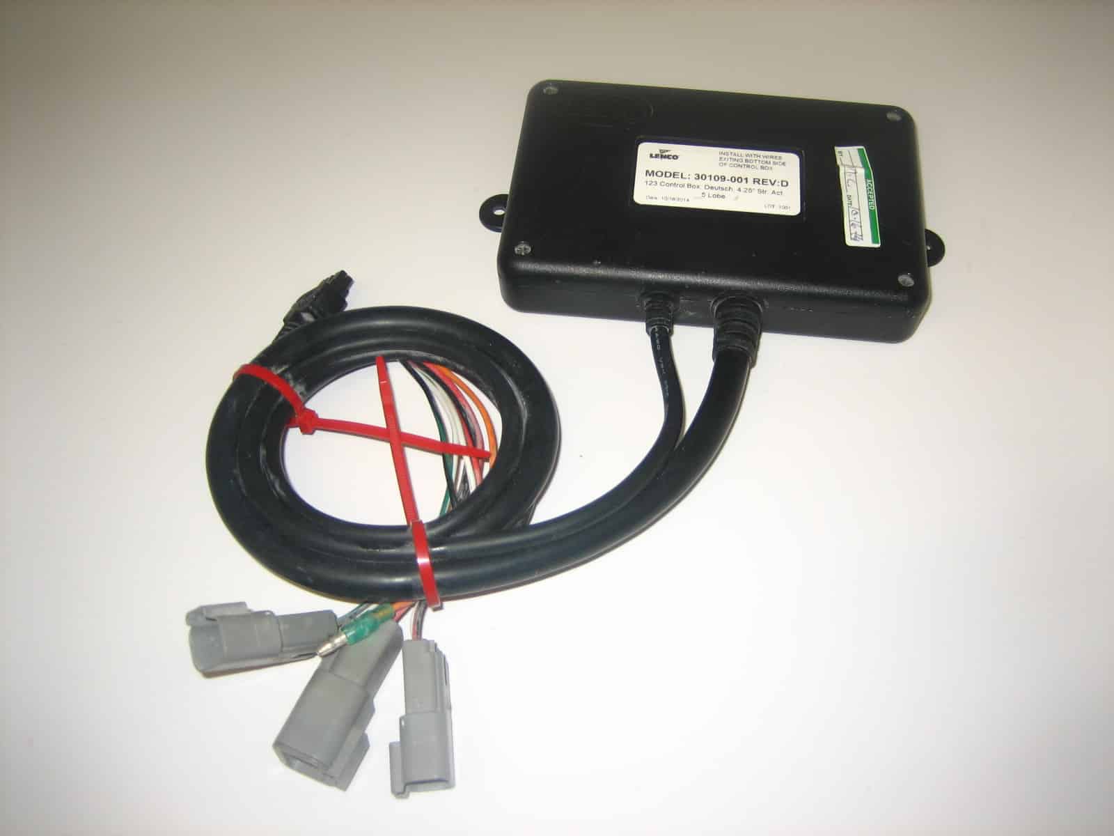 Lenco 30109-001 Rev D 123 Control Box for Trim Tabs 4.25 Inch Stroke ...